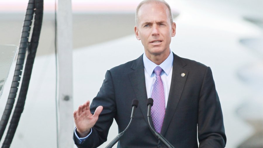 Boeing board strips chairman title from CEO Dennis Muilenburg - Puget ...