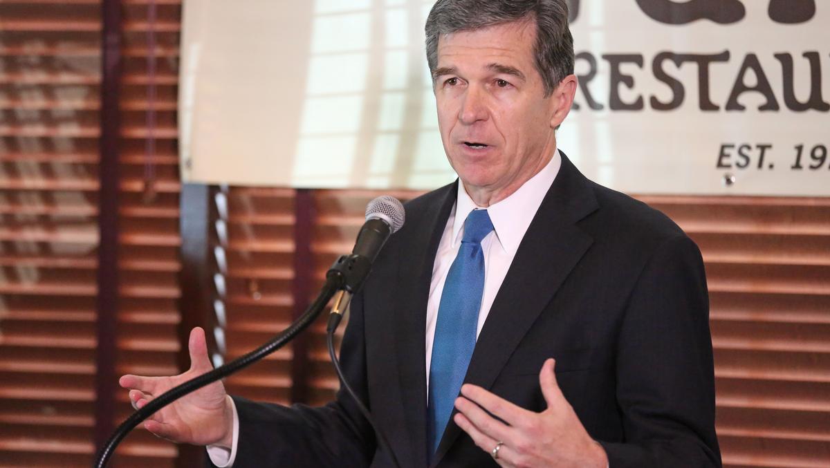 Gov. Roy Cooper on N.C. economy: 'Ready to take off' - Charlotte ...
