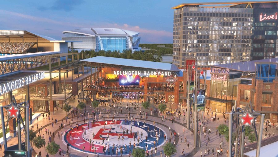 HKS to lead design of new Texas Rangers ballpark, Texas Live! project ...