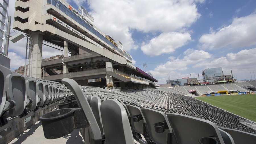 ASU reconnecting student section at Sun Devil Stadium - Phoenix ...