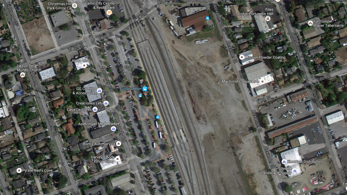 Gilroy Caltrain Station Palo Alto Station Transit.Wiki