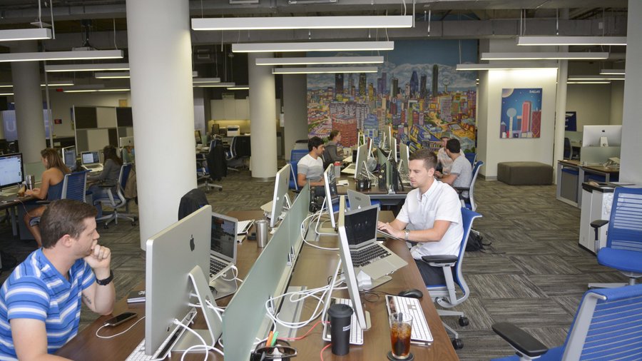An inside look at Uber’s new space in downtown Dallas - Dallas Business ...