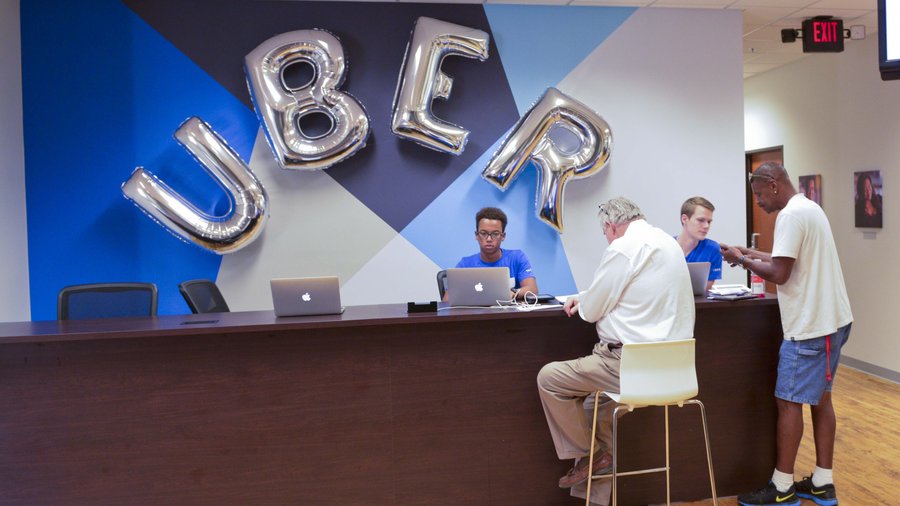 An inside look at Uber’s new space in downtown Dallas - Dallas Business ...