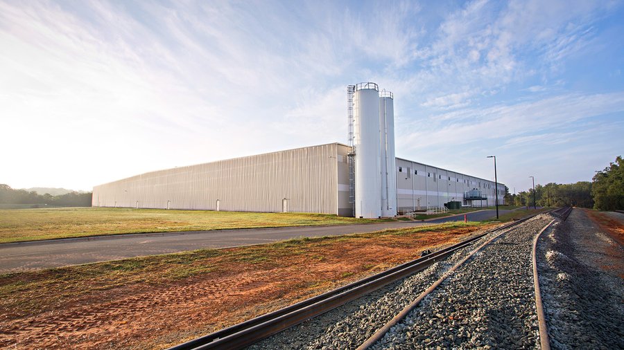 Rail spur allows train access to Triad industrial park - Triad Business ...