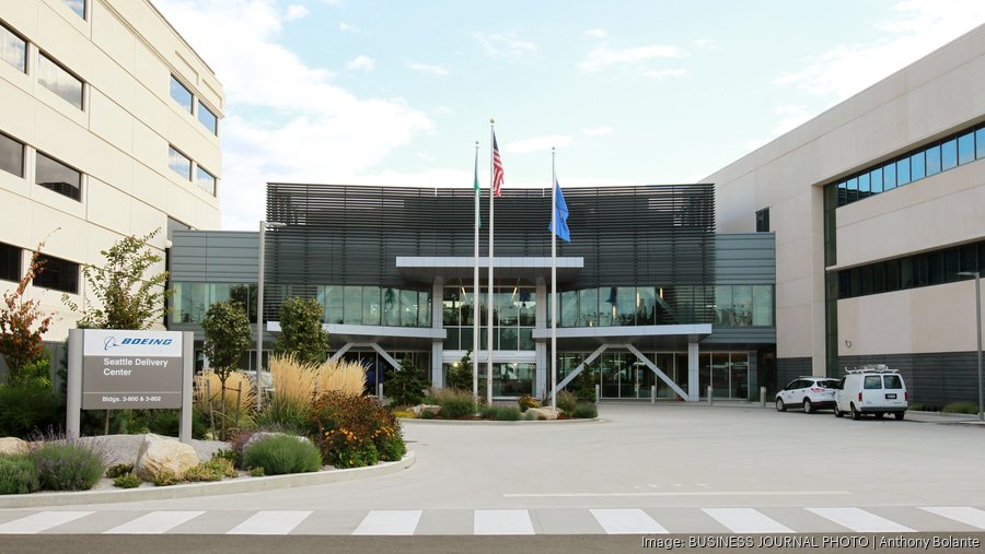 This is Boeing's Seattle Delivery Center at Boeing Field in Seattle, Wash.