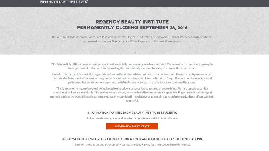 Regency Beauty Institute shuts down Miami Township campus - Dayton ...