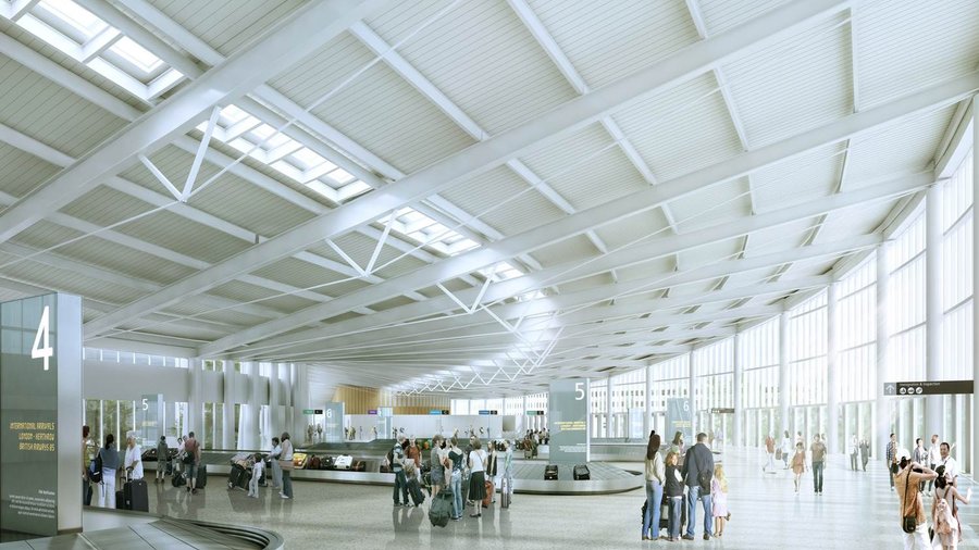 SeaTac airport international arrivals facility