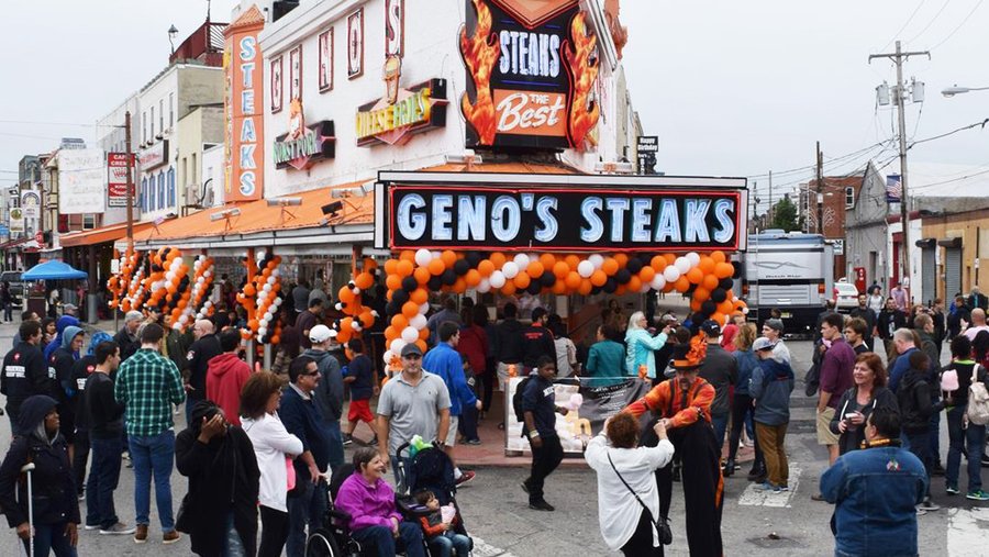 Geno's Steaks celebrates 50 years with Tony Luke & Frank Olivieri ...