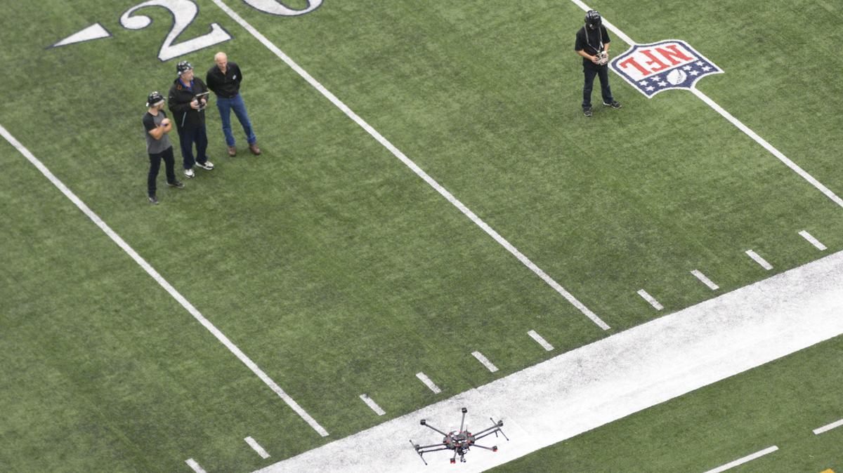 How AT&T is using drones to test its network for Dallas Cowboys games ...