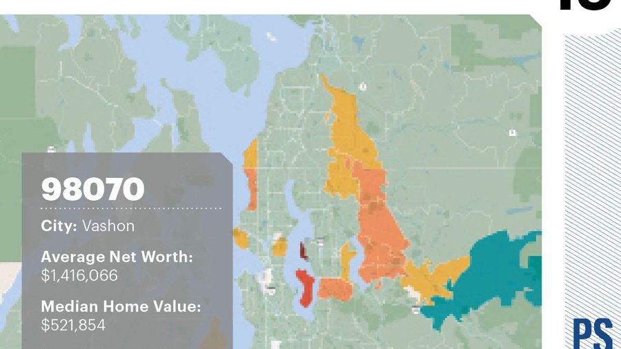 Wealthiest neighborhoods in the Puget Sound region