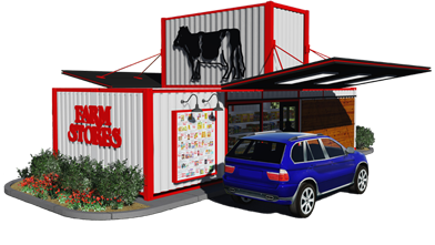 Farm Stores drive-thru grocery store opening in Houston, Katy - Houston ...