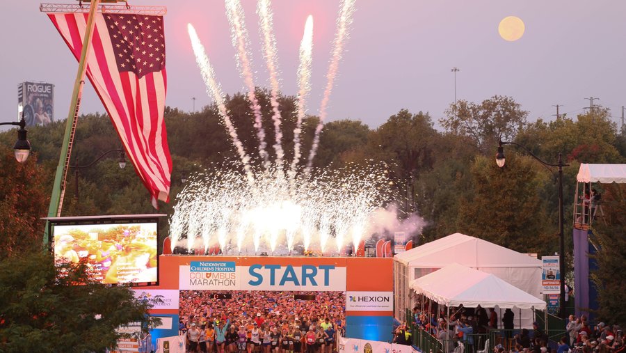2016 Columbus Marathon – PHOTOS from the starting and finishing lines ...