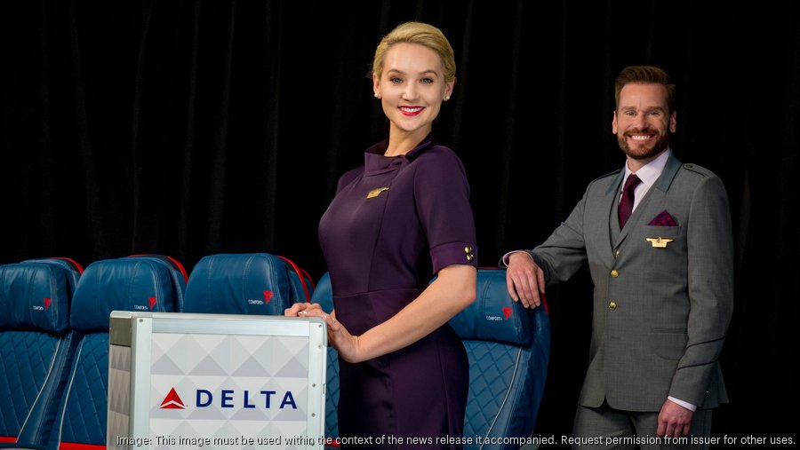 Delta hosts fashion show for employees unveiling new uniforms ...