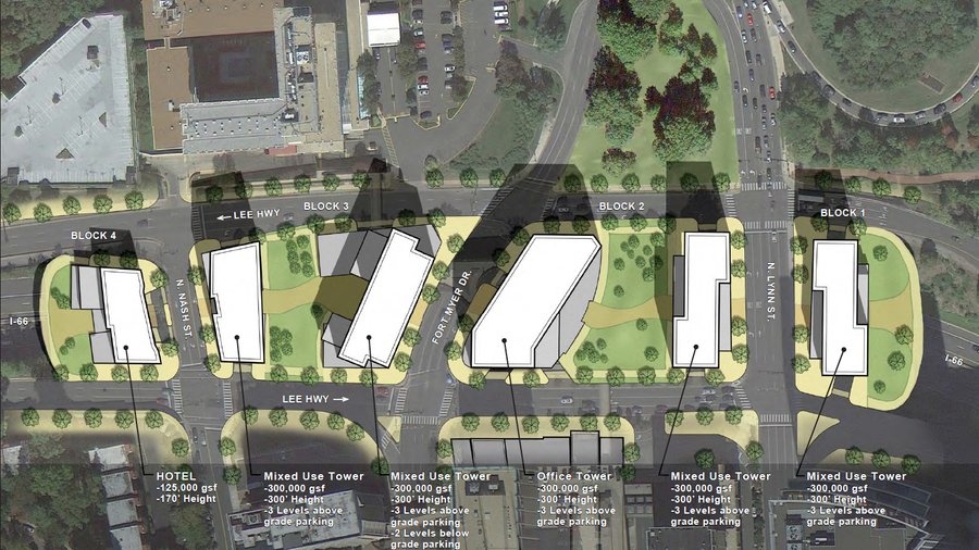 Prospect of Rosslyn air rights development tabled by Arlington ...