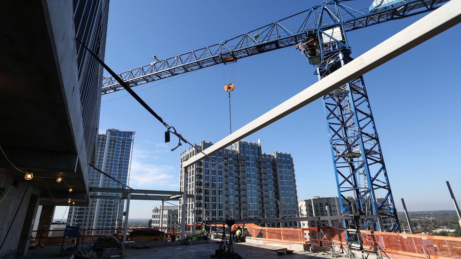 300 South Tryon, Kimpton Hotel moving closer to completion (PHOTOS ...