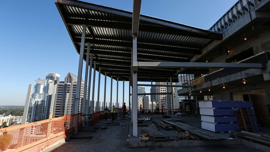 300 South Tryon, Kimpton Hotel moving closer to completion (PHOTOS ...