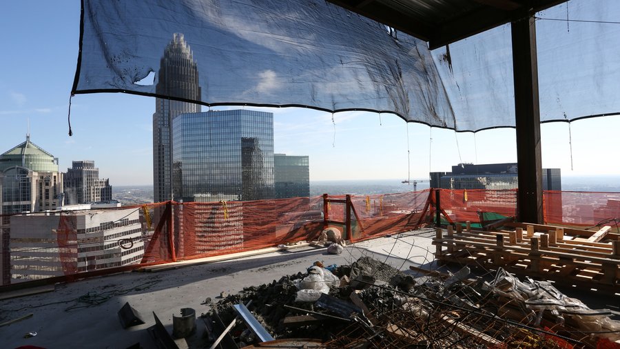 300 South Tryon, Kimpton Hotel moving closer to completion (PHOTOS ...