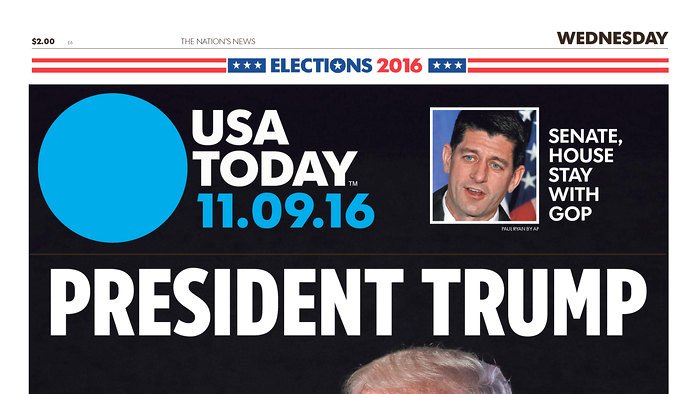 Slideshow: The front pages of America’s biggest newspapers on Trump’s ...