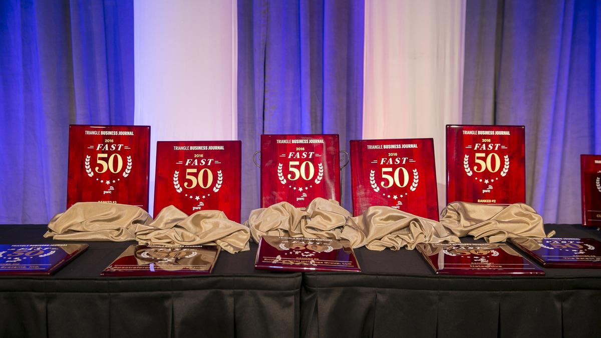 Celebrating the 2016 Fast 50 Awards (Photos) - Triangle Business Journal