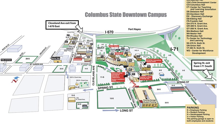 Columbus State Community College buys downtown student parking lots on ...