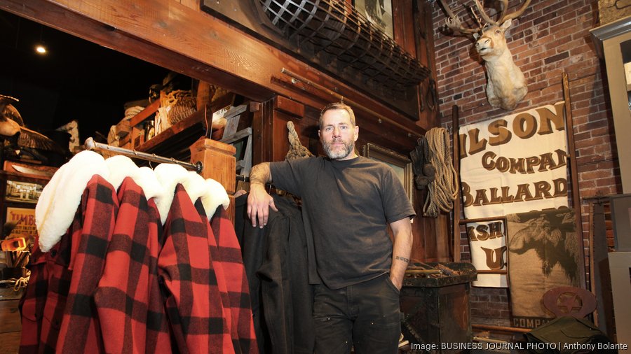 Filson's staff scramble to put final touches on new store in Ballard ...