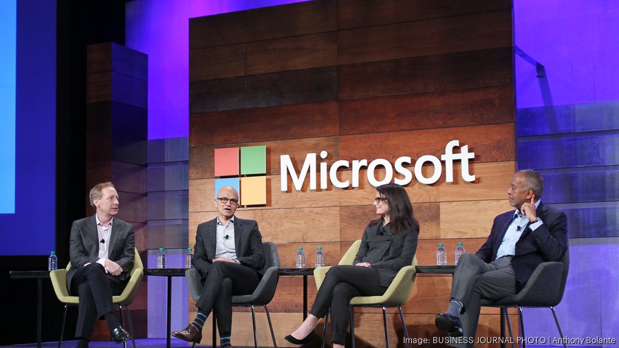 Microsoft's annual shareholders meeting at the Meydenbauer Center in ...