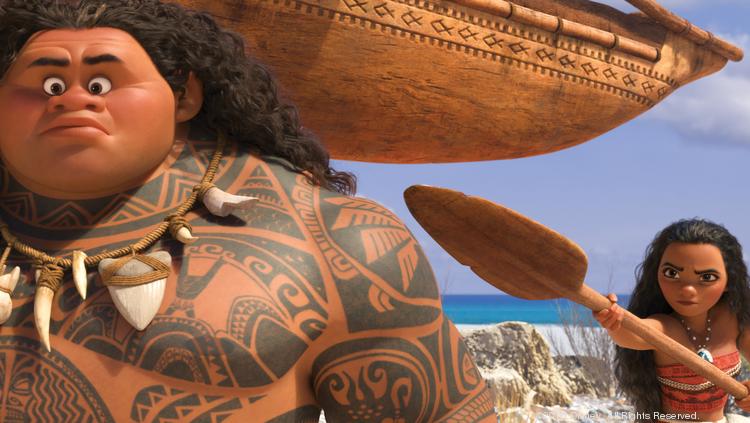 ‘Moana’ rides wave to No. 1 at the weekend box office again - L.A ...