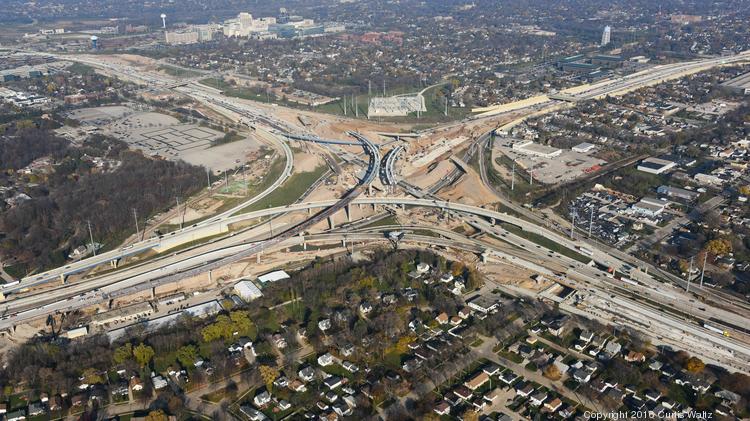See latest progress on Zoo Interchange construction from the air ...
