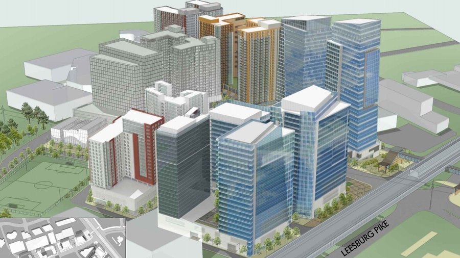 Massive Tysons development plan envisions high rises in place of Hondas ...