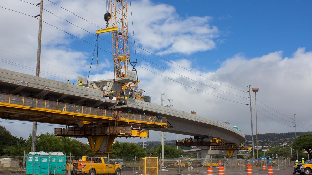 Honolulu Authority for Rapid Transportation finished setting the final ...