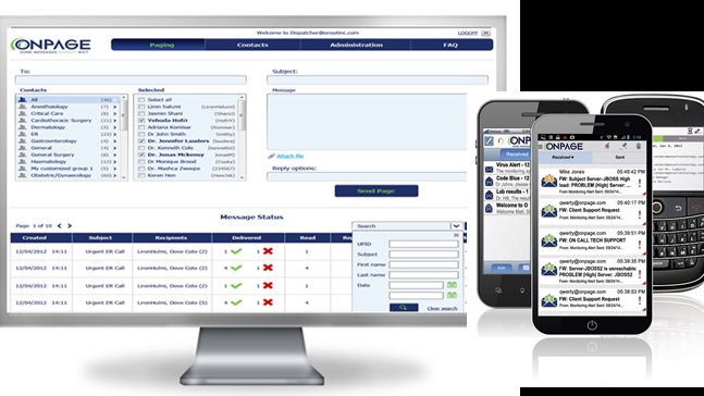 OnPage 3phones and PC