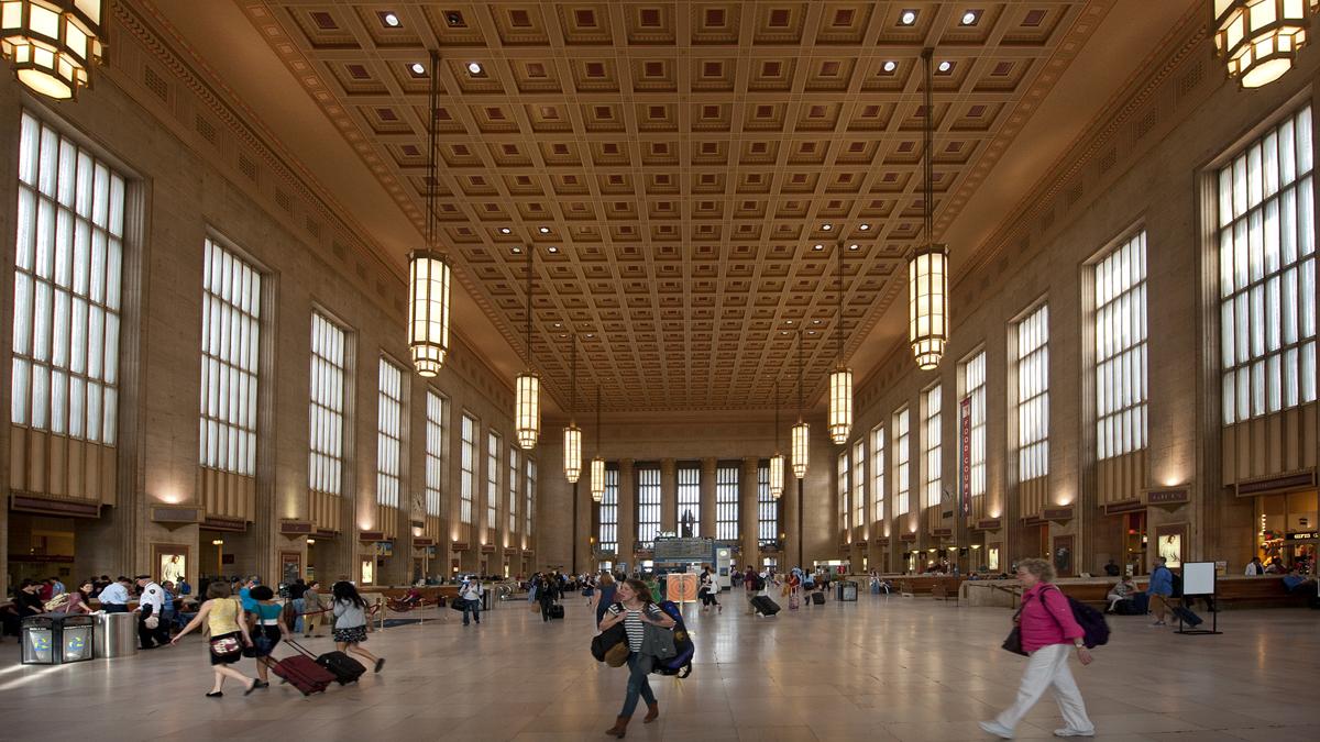 Congressman Boyle: Amtrak open to new split-flap sign at 30th Street ...