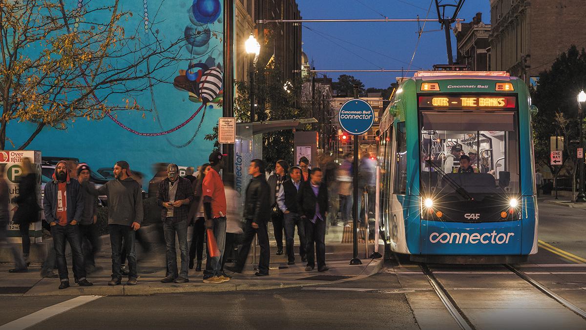 Bell Cincinnati Streetcar Map Cincinnati 1944
