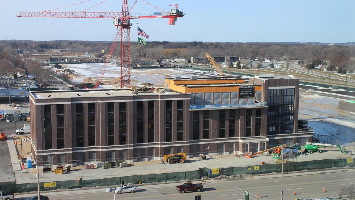 Get a look at progress of the Green Bay Packers Titletown District ...