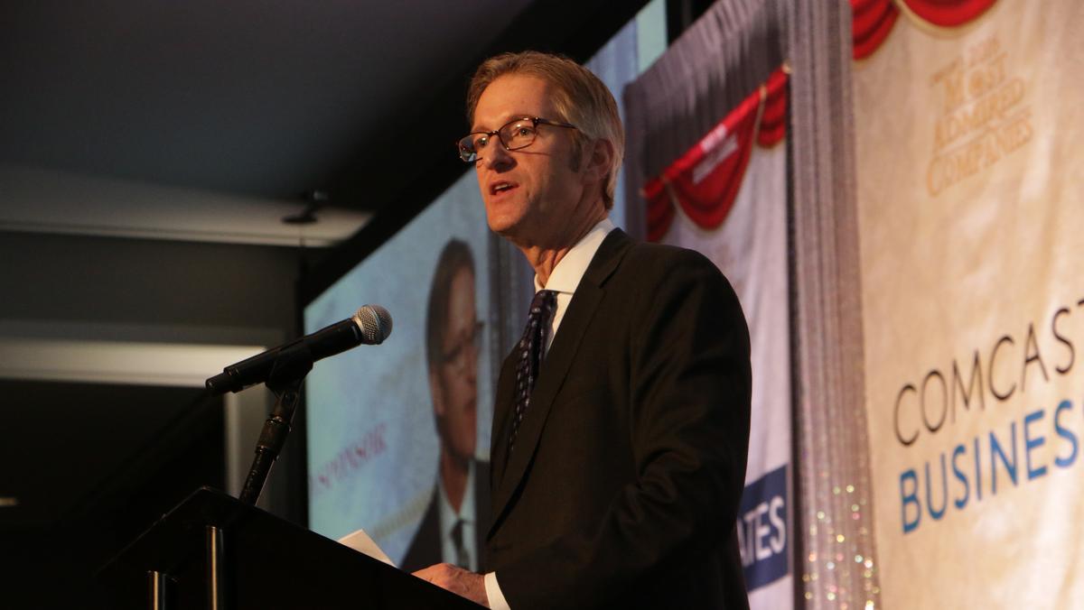 Mayor Wheeler takes center stage in front of business community ...