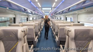 Brightline Trains Florida revenue grew in August, despite ridership ...