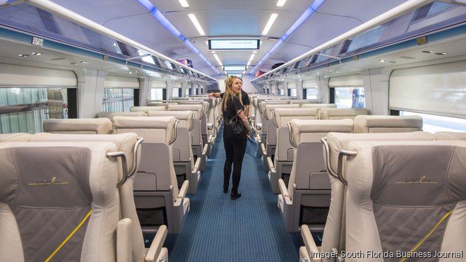 Brightline Trains Florida revenue grew in August, despite ridership ...