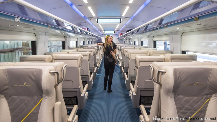 Brightline Trains Florida revenue grew in August, despite ridership ...
