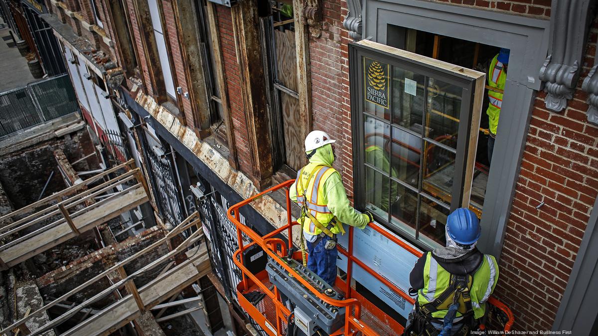 111 Whiskey Row takes shape as it races toward early 2018 finish ...