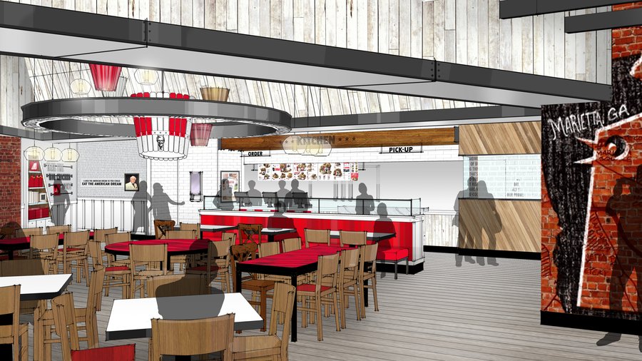 Marietta's 'Big Chicken' restaurant reopening today - Atlanta Business ...