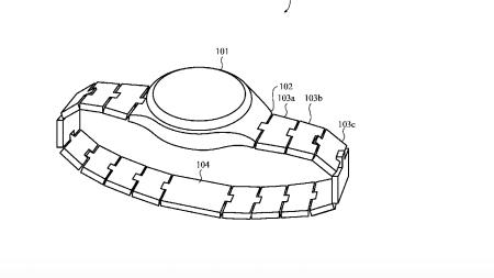 Apple patent hints at watch wristband that can have sensors, batteries ...