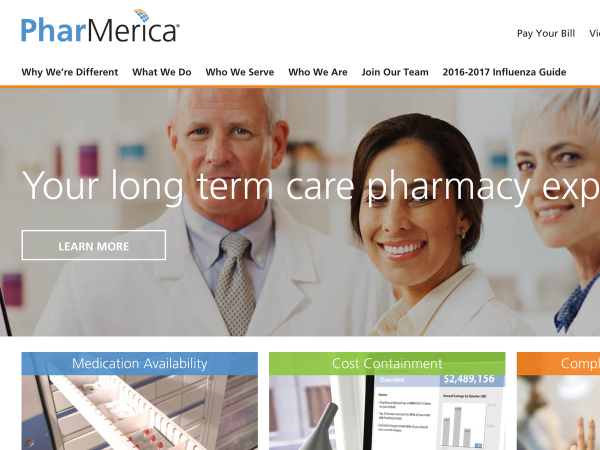 Pharmerica Logo Home | MyPharMerica