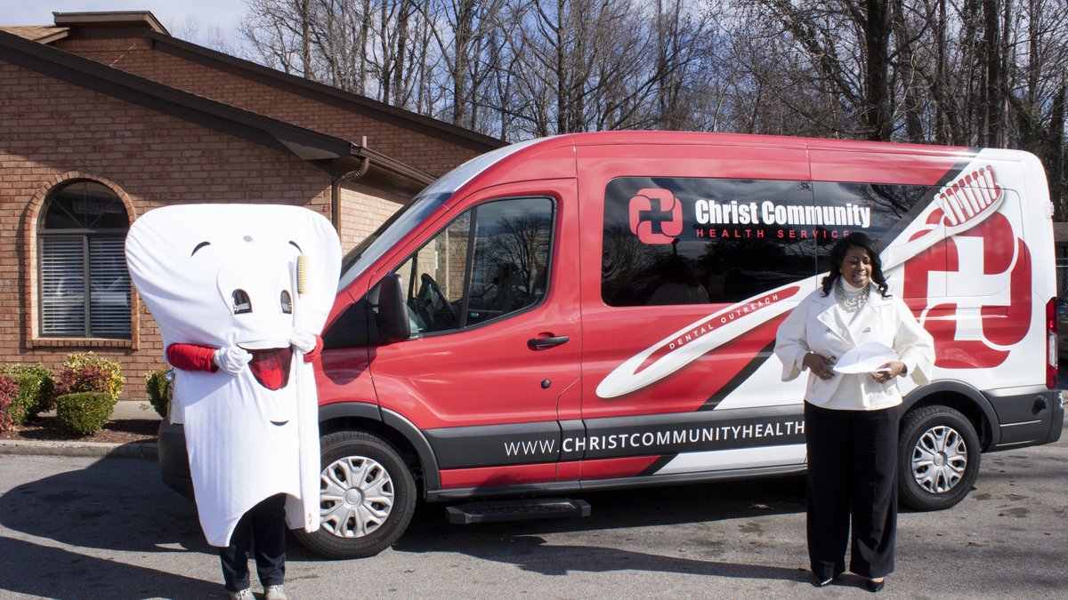 Christ Community Health Services dental van made possible by Ford Motor ...