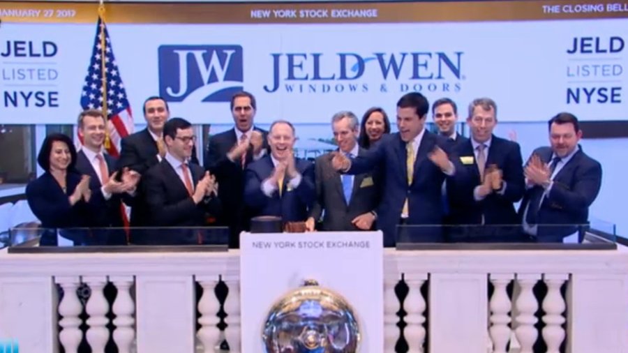 Charlotte-based Jeld-Wen makes market debut - Charlotte Business Journal