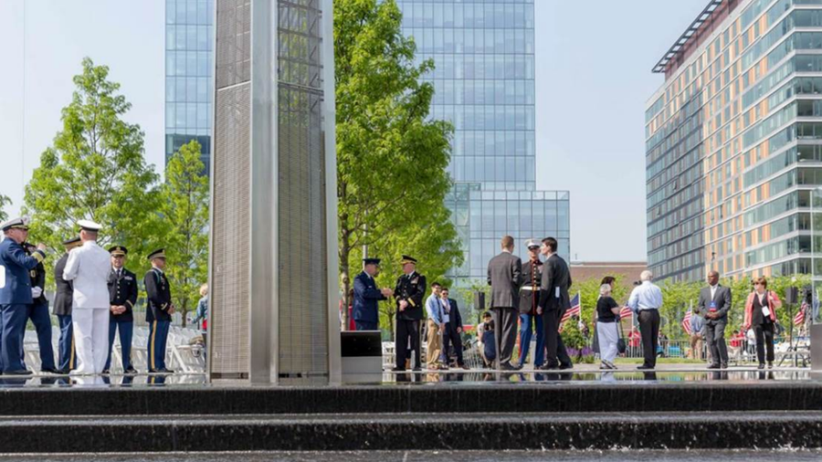 9 Seaport Square seaport common Mass Fallen Heroes Memorial Dedication