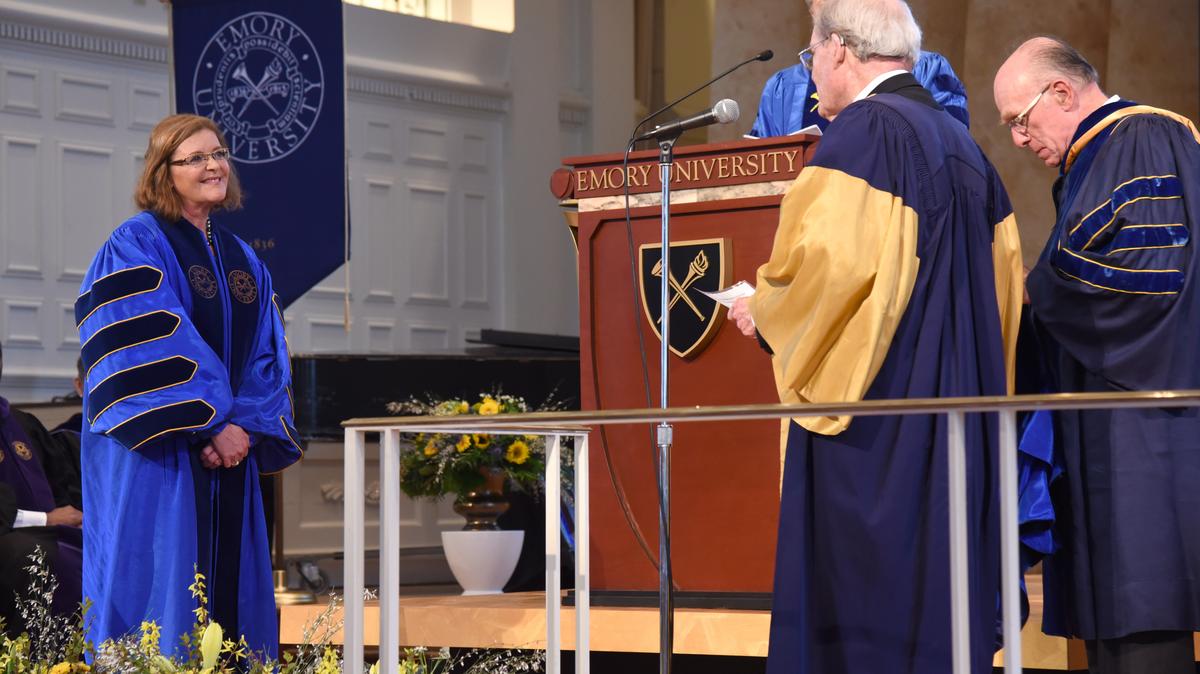 Emory University Inaugurates its 20th president - Atlanta Business ...