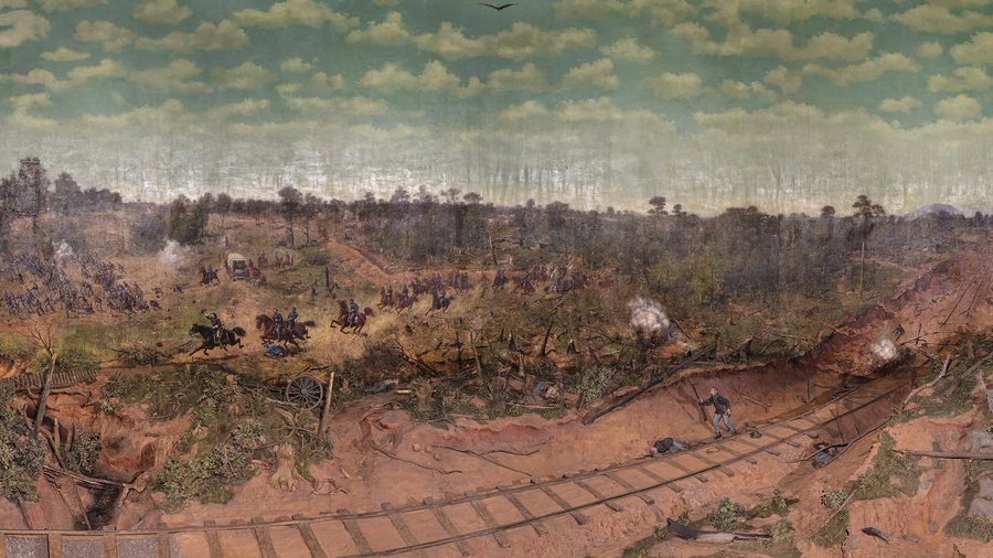 Cyclorama moves Thursday to Atlanta History Center (SLIDESHOW ...