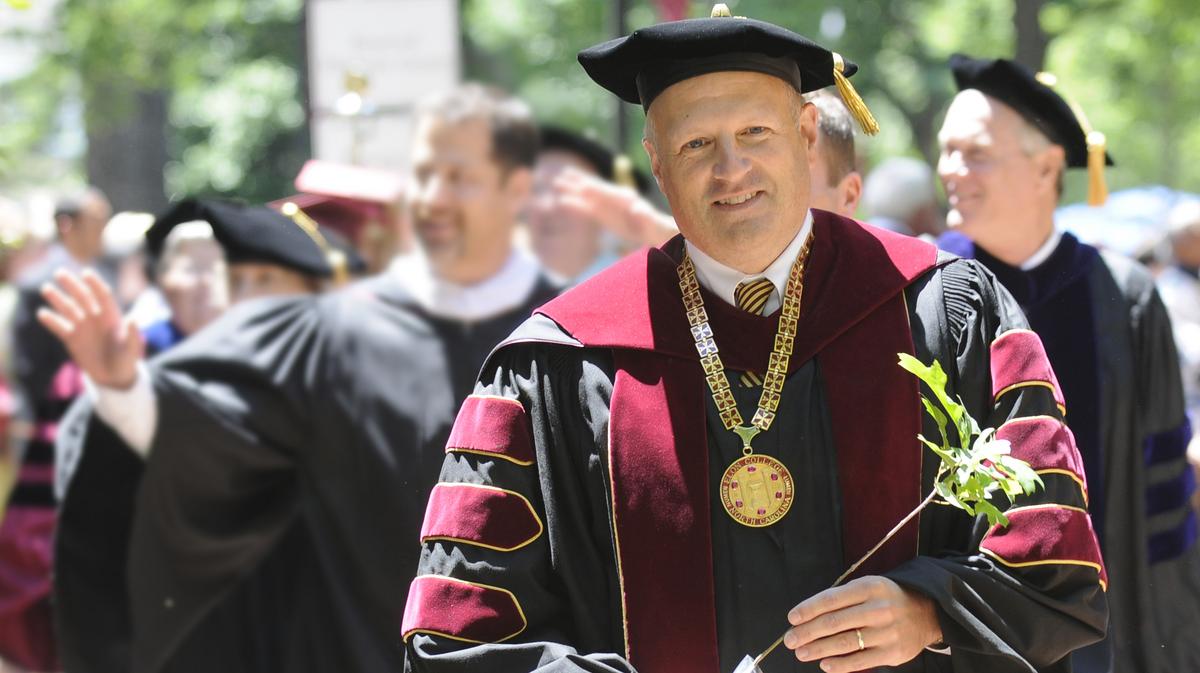 Elon University outgoing President Leo Lambert receives high praise ...