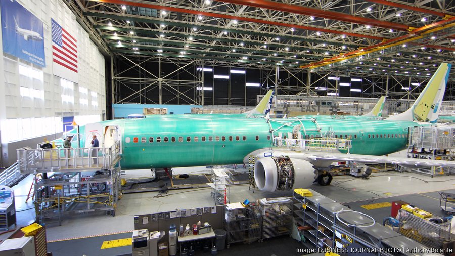 The 737 Max 9 jetliner production line continues to bump up monthly ...