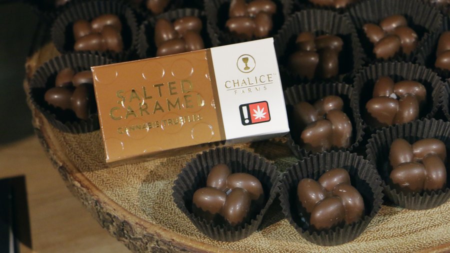 Cannabis Collaborative Conference 2017 Chalice choclates